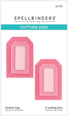 Amazon.com: Spellbinders S2-361 Dotted Tags Etched Dies