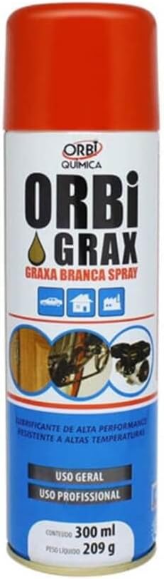 Graxa Orbi Grax Branca 300ml/209g | Amazon.com.br