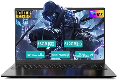 Amazon.com: 15.6" FHD-Laptop, AMD Ryzen 5 (Up to 3.7GHz, Beat i5-1135G7 ...