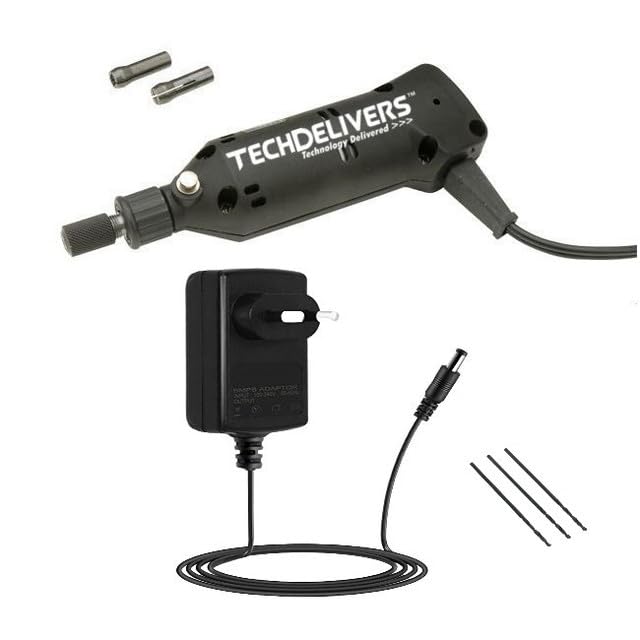 TECHDELIVERS® Mini Drill Machine For Goldsmith with Power Supply ...
