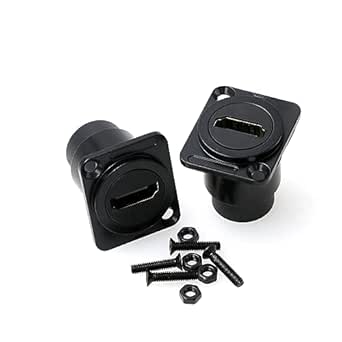 ZBLZGP HDMI Female Chassis Connector for Data Transmission Double Pass ...