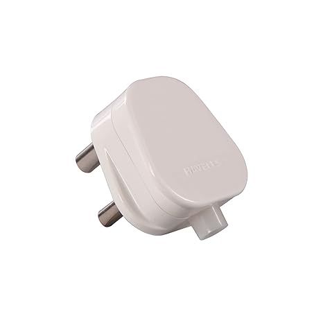 Havells 16A 3 Pin Plug Top 240V (White) (AHLGXXW163-Pk1) : Amazon.in ...