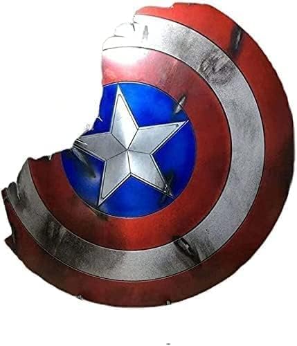 Amazon.com: SIAN BRASS Medieval Broken Captain Shield for Halloween ...