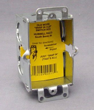 Raco Steel Old Work Switch Box: Electrical Boxes: Amazon.com: Tools ...