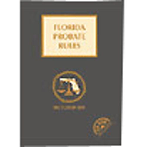 Florida Probate Rules, 2010 Edition with CD-ROM: unknown author: Amazon ...