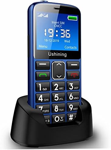 CHAKEYAKE Big Button Mobile Phone for Elderly Easy to Use Basic Cell ...