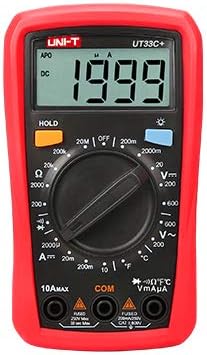 UNI-T UT33A+ UT33B+ UT33C+ UT33D+ Digital Multimeter AC DC Voltage ...