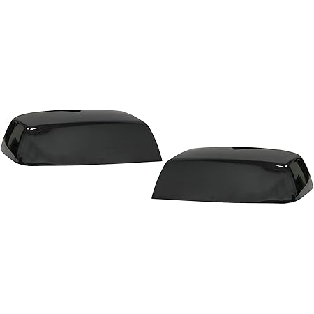 Amazon.com: ECOTRIC Pair Tow Mirror Caps Cover Compatible with 2014 ...