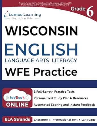 Wisconsin Forward Exam Test Prep: Grade 6 English Language Arts ...