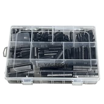 Elyaspedy 40Pcs 20 Different Types 74HCxx and 74LSxx Series Logic IC ...