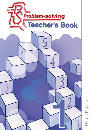 Can Do Problem Solving Year 1 Teacher's Book : Atherden, Cathy, Cook ...