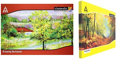 Classmate Drawing Book - A4, Soft Cover - Pack of 12 & Classmate ...