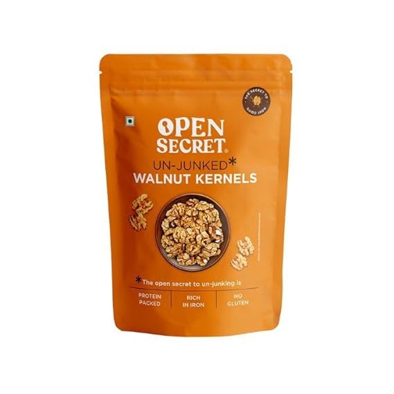 Open Secret Premium Walnut Kernel | 450g | Walnut, Walnuts, Akhrot, Dry ...