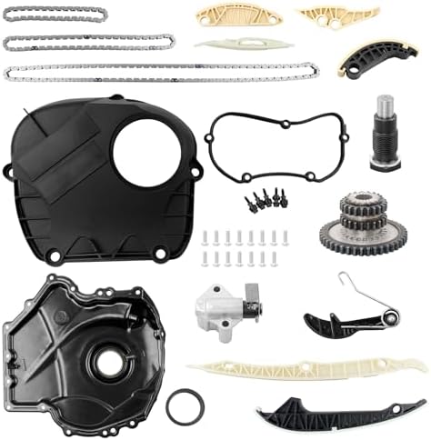 Amazon.com: 1.8T 2.0T EA888 Engine Timing Chain Set With Upper Front ...