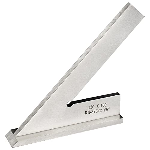 Snapklik.com : 45 Degree Machinist Square Miter Square Removable Base ...