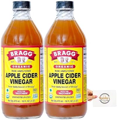 Amazon.com : Bragg Organic Apple Cider Vinegar With the Mother– USDA ...
