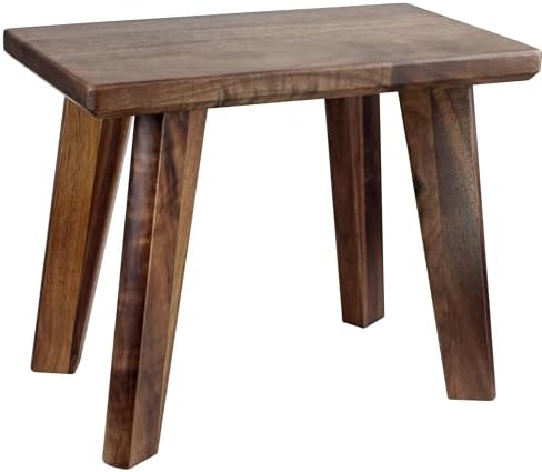 Amazon.com: Yesland Wood Stool, Bamboo Small Low Stool Mini Plant Stool ...