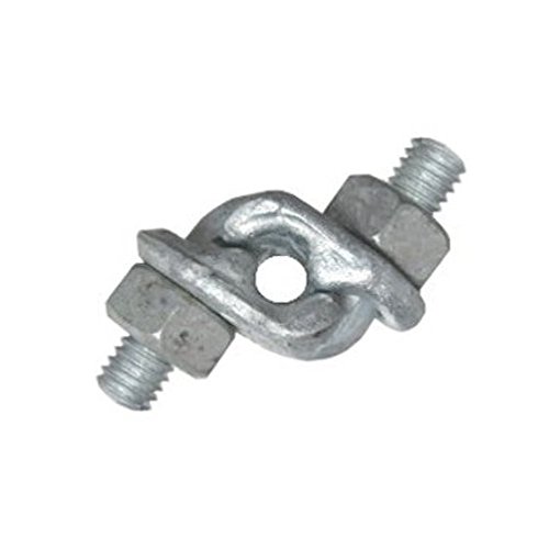 1/2" Galvanized Double Grip Cable Clamp: Wire Rope Clamps: Amazon.com ...
