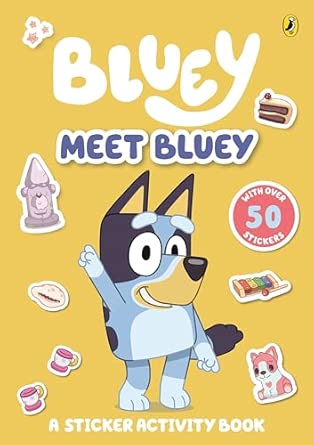 Bluey: Meet Bluey: A Sticker Activity Book | Amazon.com.br