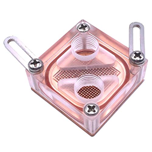 Amazon.com: Jteyult Chipset Waterblock Computer Water Cooling Acrylic ...
