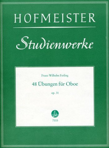 Amazon.com: 48 exercises op.31 : for oboe: 9790203473336: Franz Wilhelm ...