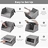 Amazon.com - GRANNY SAYS Stackable Bins - Open Front Closet Storage ...