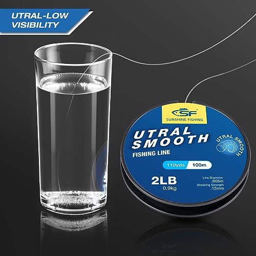 Snapklik.com : SF 10LB/45KG Utral Smooth Monofilament Fishing Line
