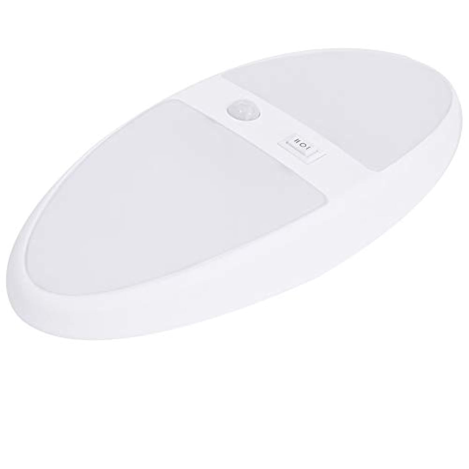 Snapklik.com : Facon Larger Oval RV Motion Sensor Light - 6W 480LM Warm ...