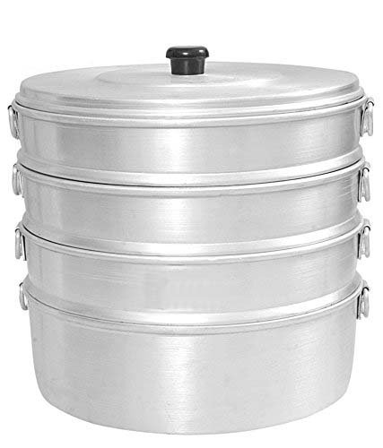 Ration basket Aluminium momos steamer 4 tier, 300 L water capacity ...