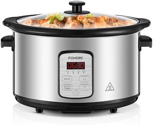 Amazon.com: BELLA 1.5 Qt Slow Cooker + 6 Qt Programmable Slow Cooker ...