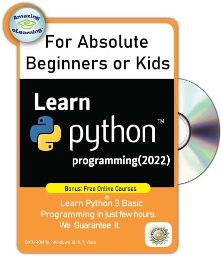 Amazon.com: Learn Python 3 Basic Programming for Absolute Beginners