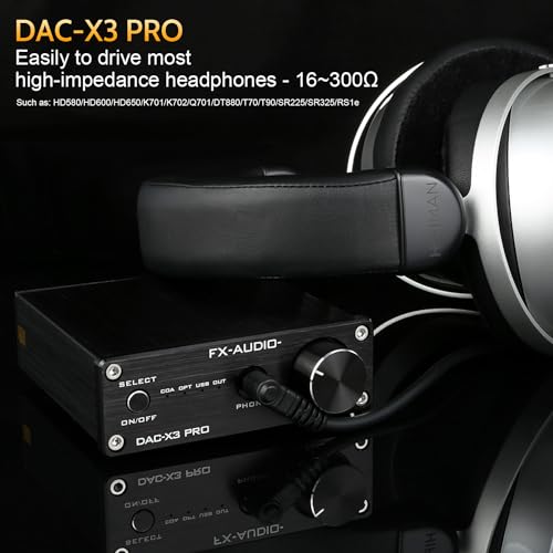 Snapklik.com : FX-Audio DAC-X3PRO USB DAC ESS9023 Headphone Amplifier ...