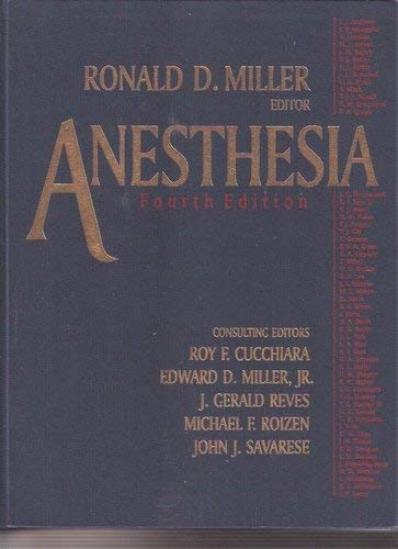 Anesthesia (2 Volume Set): Ronald D. Miller: 9789997632104: Amazon.com ...