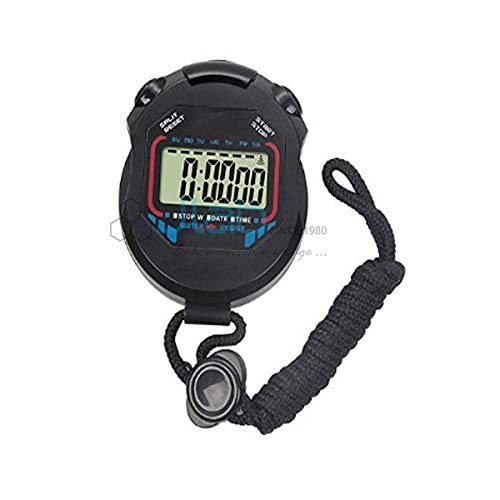 LCD Digital Professional Stopwatch with Instruction Manual : Amazon.in ...