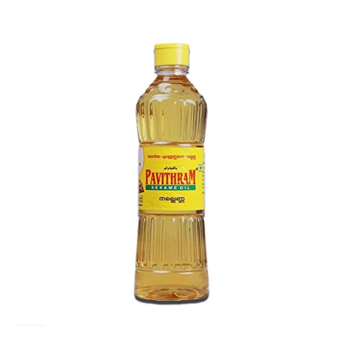 Pavithram Gingelly Oil, 500ml Pet Bottle : Amazon.in: Grocery & Gourmet ...