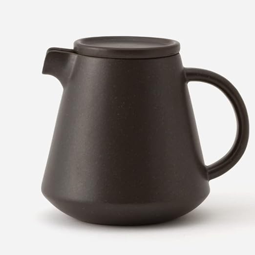 Amazon｜[ケユカ] KEYUCA ドリップポット 美濃焼 DENK IV (ブラック 600ml) コーヒーポット ドリップ 陶器 クラフト感｜ドリップポット オンライン通販