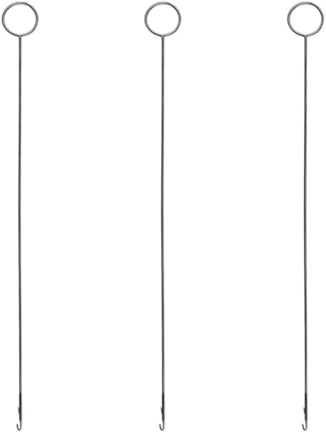 Amazon.com: HAHIYO 3Pcs 10.5inches Stainless Steel Drawstring Threader ...