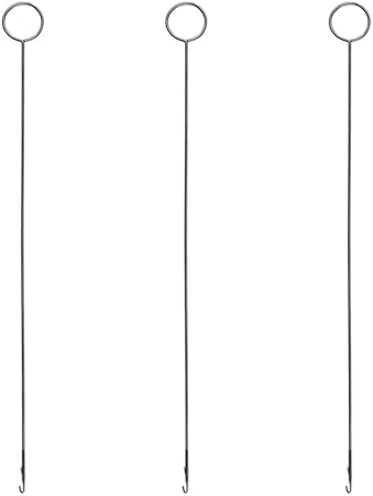 Amazon.com: HAHIYO 3Pcs 10.5inches Stainless Steel Drawstring Threader ...