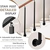 Hamankim Side-Mounted Handrail for Outdoor Step, Guardrail Posts for ...