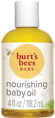 Amazon.com: Burt's Bees Baby Nourishing Baby Oil, 100% Natural Origin ...