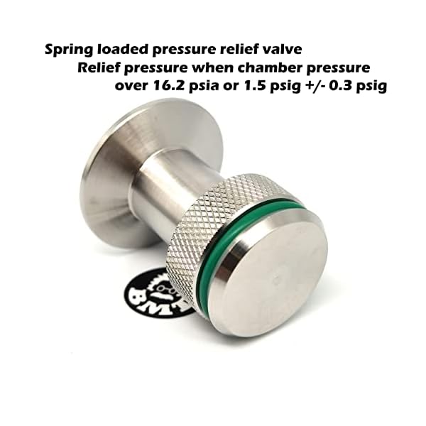 bmotiontech over pressure relief valve keep vacuum chamber below ...