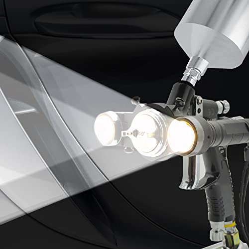Snapklik.com : ANSIKE Paint Spray Gun LED Light Universal Automotive ...