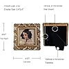 Amazon.com: VINLIFE Small Vintage Picture Frames 3x3 Antique Ornate ...