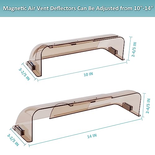 Snapklik.com : Cenipar Air Vent Deflector Adjustable Magnetic Heat And ...