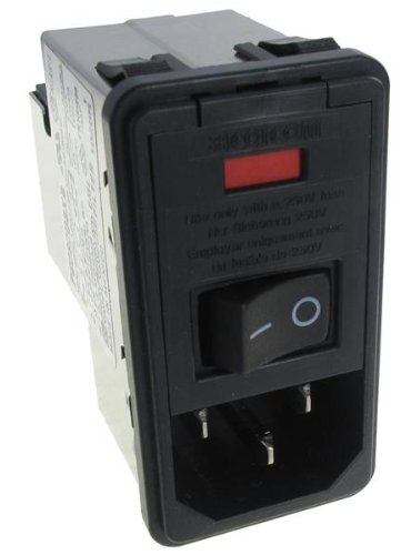 Corcom - Te Connectivity Power Entry Module, 10A, 500Ua - PS0S0DSXB ...