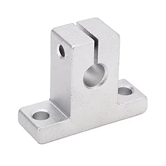 10 Piece Rail Bracket Linear Shaft Support Motion Rod Rail End Bracket ...