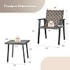 Amazon.com: Athena Collection Outdoor Patio Bistro Set 3 Pieces ...