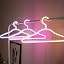 Amazon.com : Abaodam 3 Pack Neon Sign Hanger, Clothes Stand Shape Neon ...