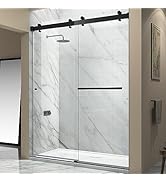 EUROTECH SHOWERS VITRA-200 56.5-60" W x 78" H Twinglide Frameless ...