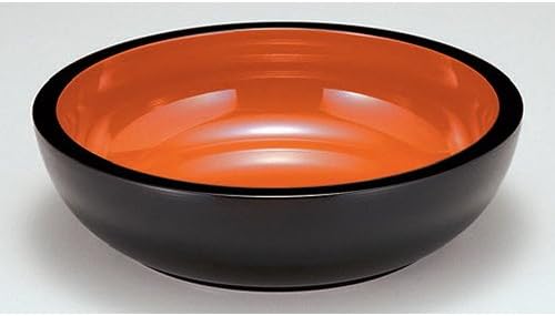 Amazon.com: Soba Udon 9 Size Kneading Pot, Kurouchi Vermilion (10.4 x 3 ...